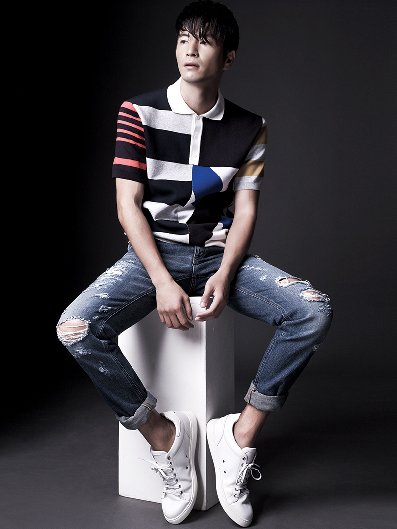 Spread: Three Trends on Yusuke Fukuchi - Men's Folio