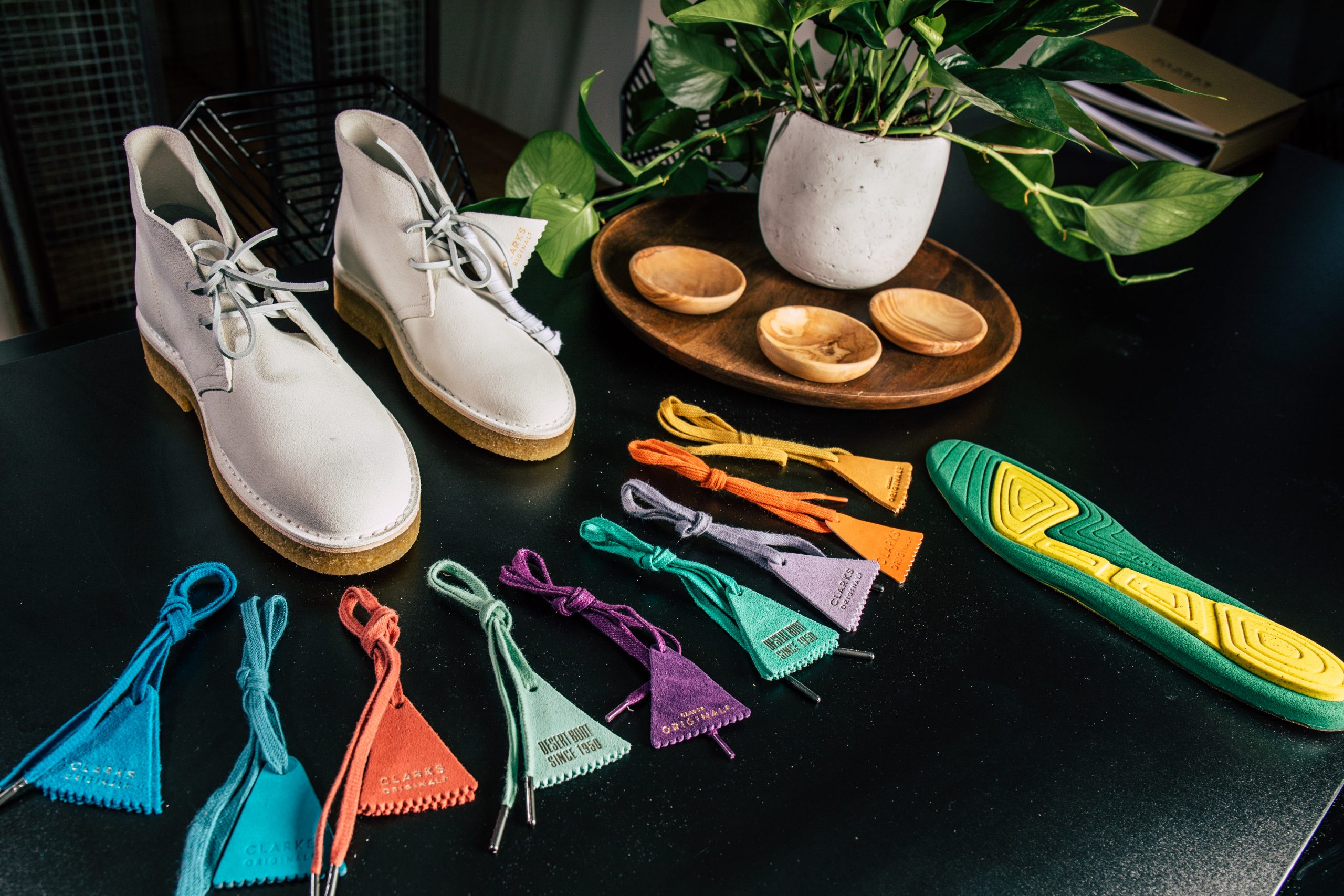 Rainbow Road — Clarks's Iconic Desert Boot Gets a Fresh Coat of Paint ...