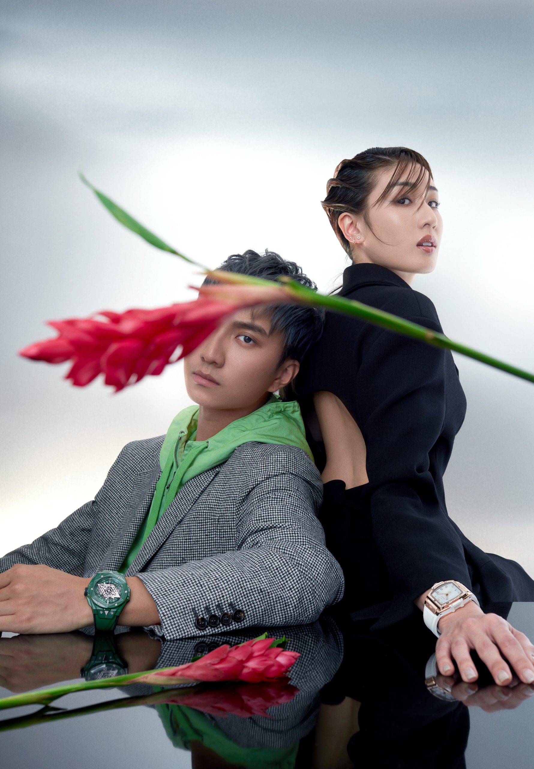 YK And Kimberly Wang Ace the Art Of Fusion With Hublot - Men's Folio