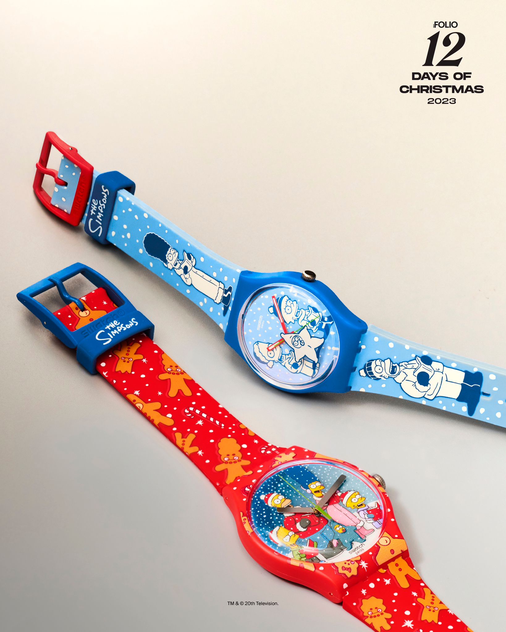 12 Days Of Christmas: Swatch and The Simpsons Festive Collaboration ...