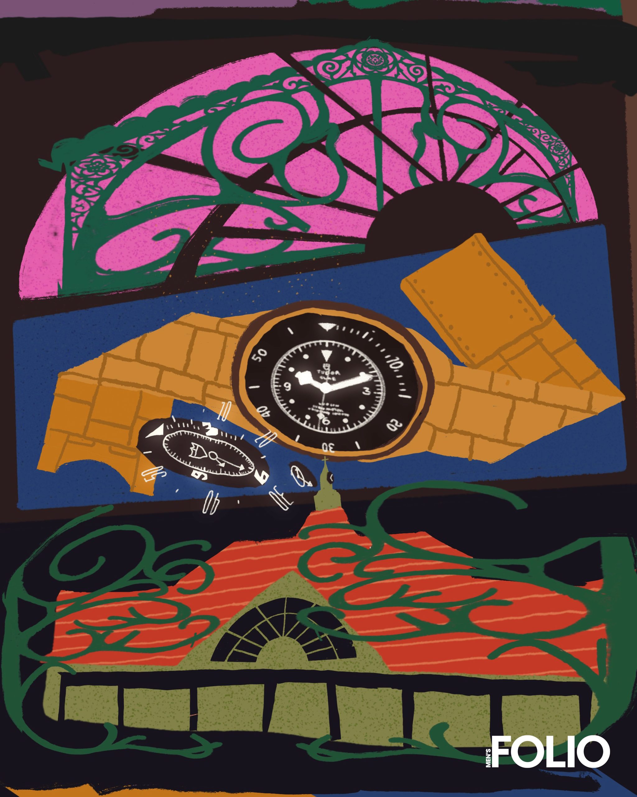 Six Illustrators Take on Six Watches in a Time (Tongue) in Cheek ...