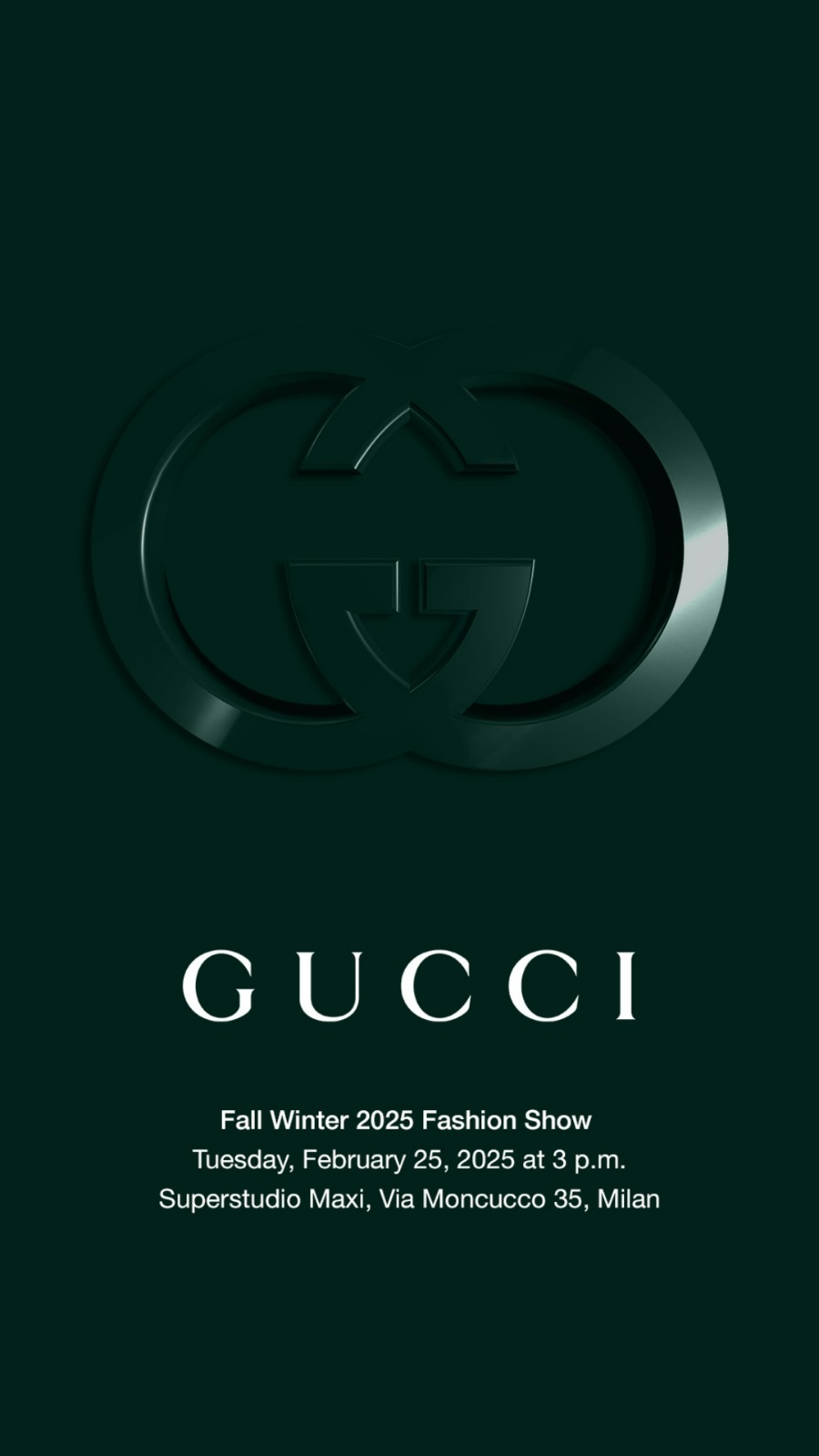 Catch the Livestream of the Gucci FW25 Show - Men's Folio