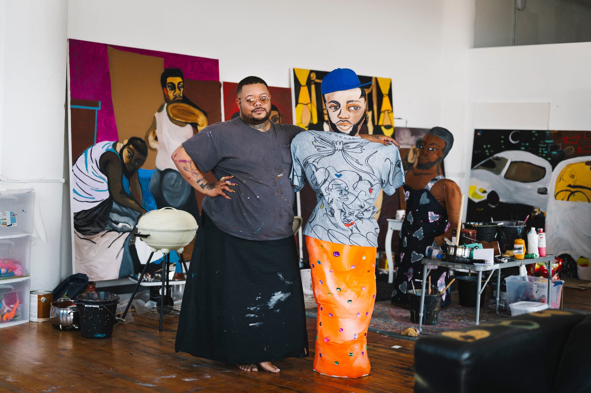 Acne Studios Partners with Artist Jonathan Lyndon Chase - Men's Folio